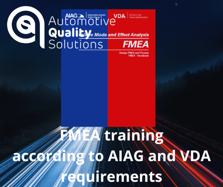 FMEA training according to AIAG and VDA requirements